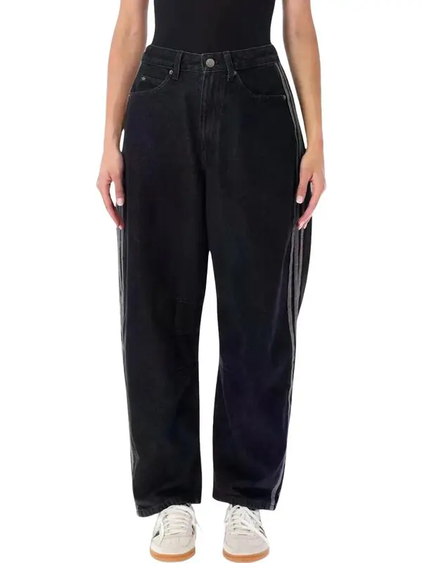 Adidas Side-stripe Jeans - Black