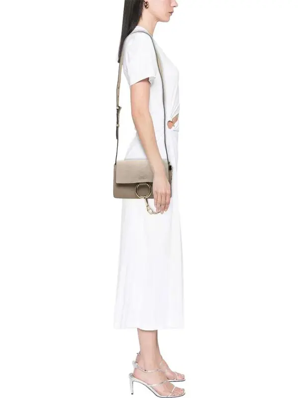 Chloé Faye Crossbody Bag - Brown