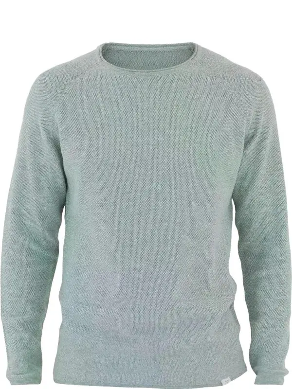 NOWADAYS Honeycomb Crew-neck Sweater - Green