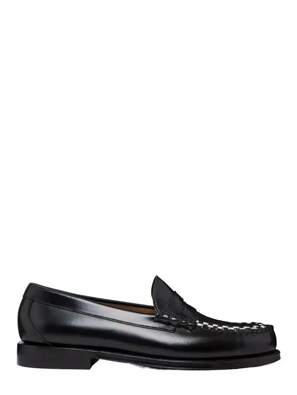 G.H.BASS Weejuns Larson Weave Loafers - Black