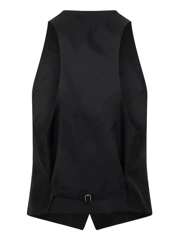 Dsquared2 Pinstripe Vest - Black