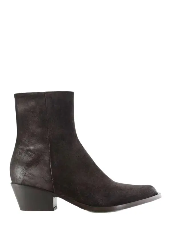 NOTABENE Lucy Pointed-toe Ankle Boots - Brown
