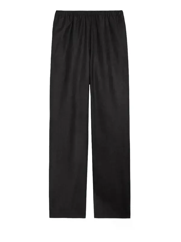 RÓHE Elasticated-waist Trousers - Black