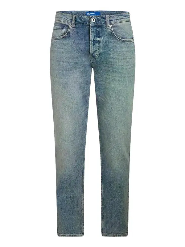 Karl Lagerfeld Tapered Fit Denim - Blue