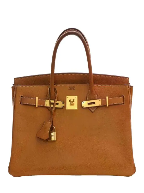 Hermès 1954 Ardennes Birkin Retourne 30 Handbag - Brown