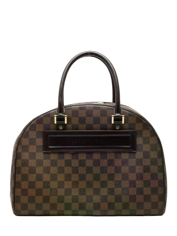 LOUIS VUITTON Damier Ebene Nolita Handbag - Brown