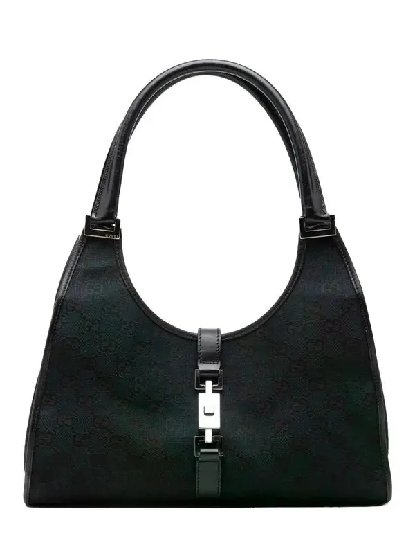 Gucci Jackie Bardot Shoulder Bag - Blue