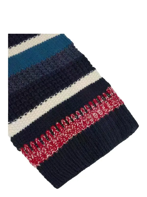 Dsquared2 Après Ski Knit Scarf - Blue