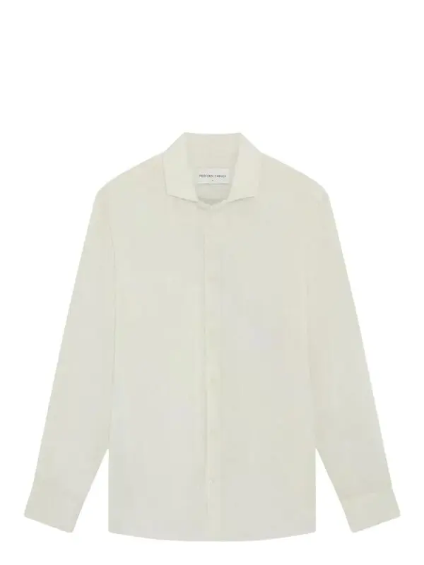 Frescobol Carioca Antonio Linen Shirt - Neutrals