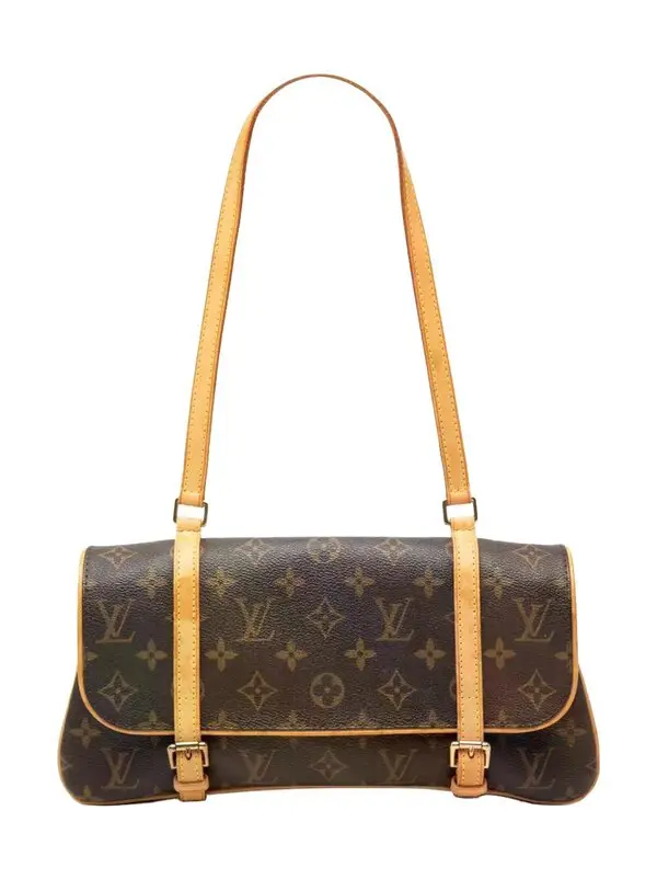 LOUIS VUITTON Monogram Canvas Marelle Shoulder Bag - Brown
