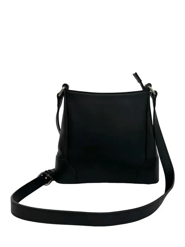 Burberry 2000-2017 Leather Crossbody Bag - Black