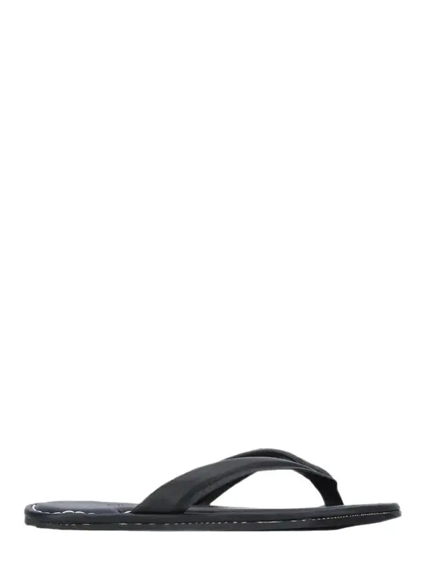 RIA MENORCA Padded Flip Flops - Black