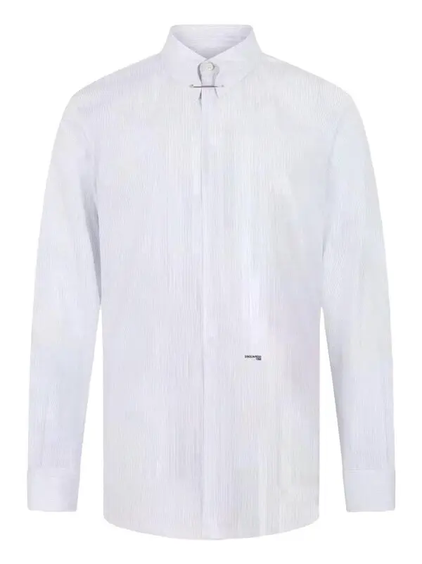 Dsquared2 Easy Slim 70's Pin Collar Shirt - White