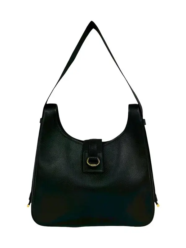 Hermès 1992 Clemence Tsako Shoulder Bag - Black