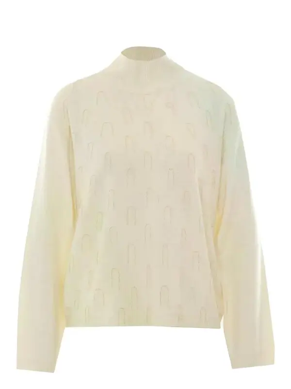 Fabiana Filippi Embellished High-neck Sweater - Neutrals