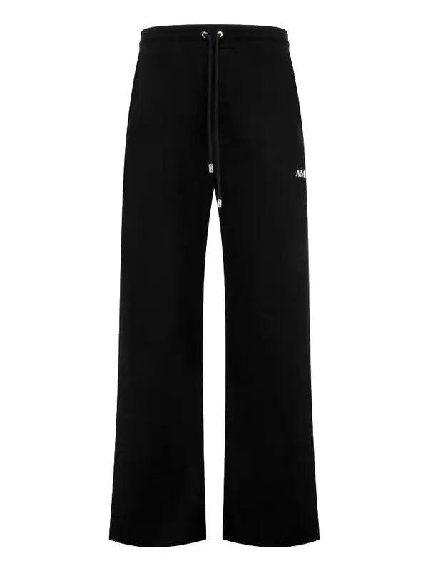 Amiri Logo-print Drawstring Track Pants - Black