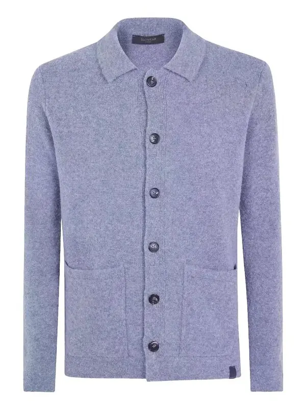 ZANONE Button-up Collared Cardigan - Grey