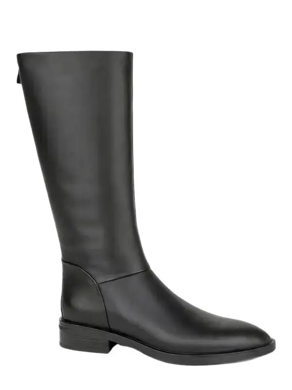 LINDA BAUMANN Pointed-toe Zip-fastening Boots - Black