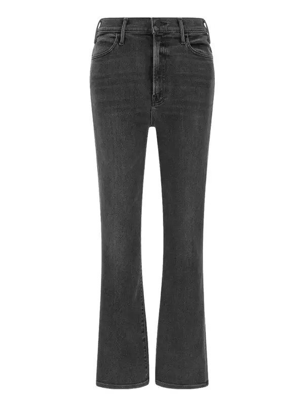 MOTHER Hustler Ankle Flared Jeans - Grey