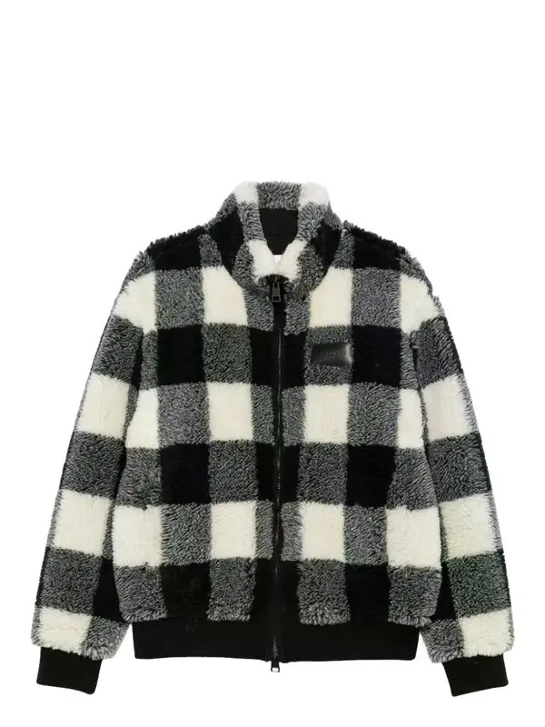 Givenchy Check-pattern Jacket - Black