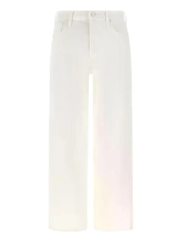 MOTHER Rambler Straight-leg Jeans - White