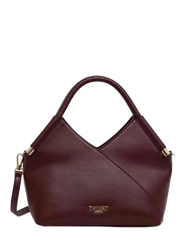 TWINSET Wrapped-effect Top-handle Tote Bag - Red
