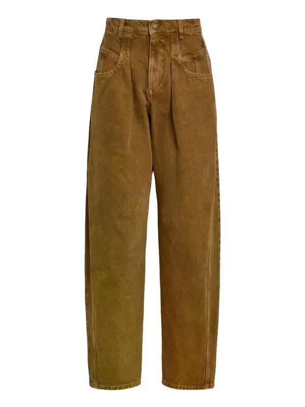 Isabel Marant Étoile Lisha Wide-leg Jeans - Brown