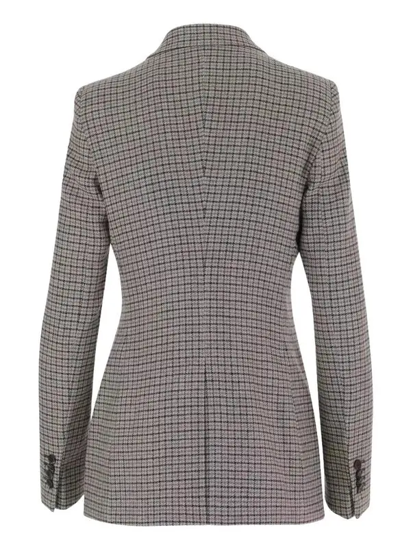 Tagliatore Double-breasted Houndstooth Blazer - Neutrals