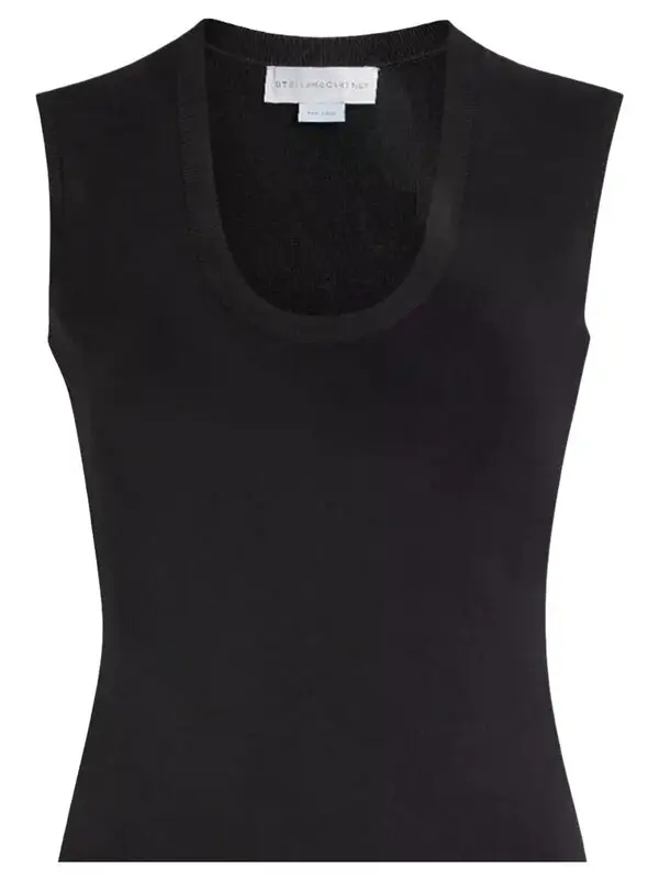 Stella McCartney Scoop-neck Maxi Dress - Black