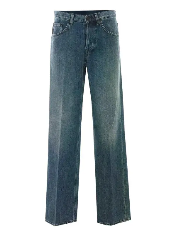 DONDUP Jacklin Wide-leg Jeans - Blue