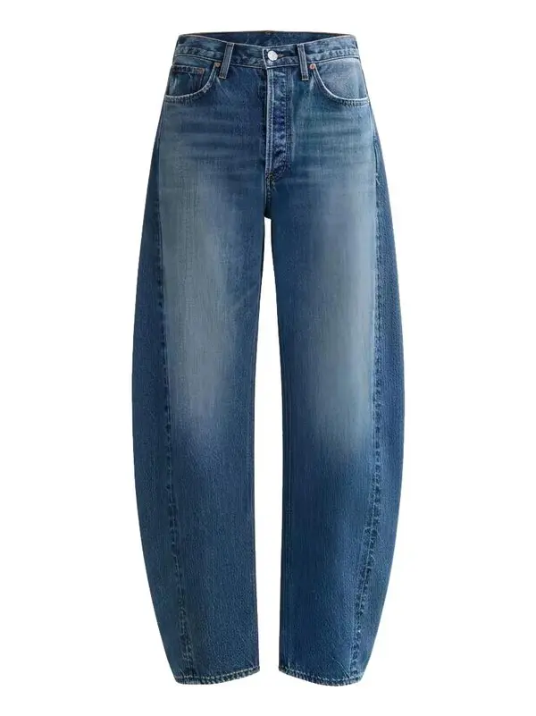 AGOLDE Luna Belt-loop Jeans - Blue