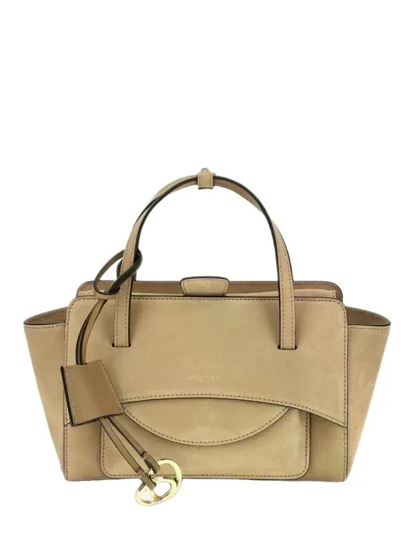 HIDESINS Small Flap Tote Bag - Brown