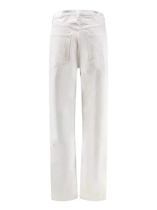 AGOLDE Straight-fit Five-pocket Jeans - White