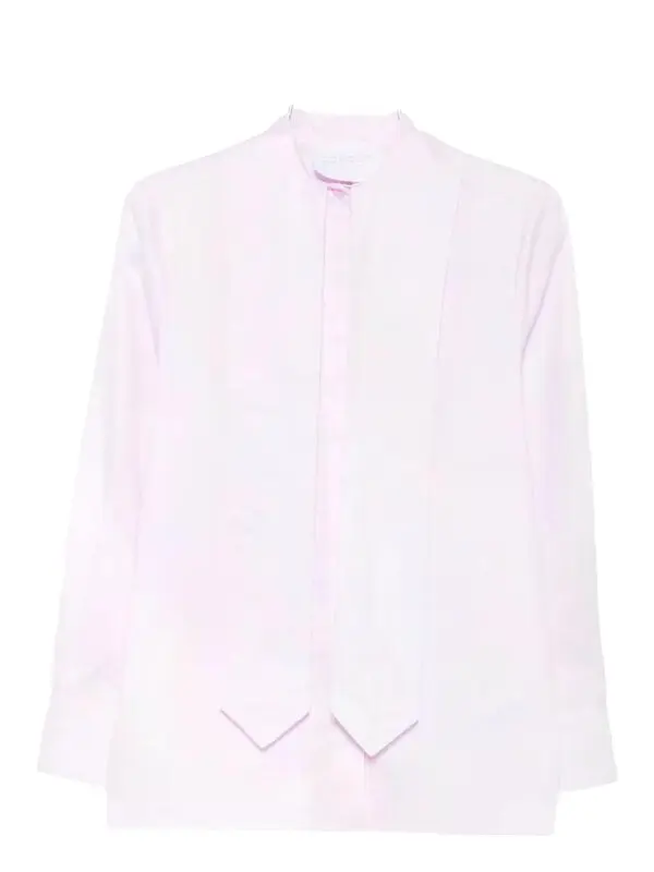 DONDUP Pussy-bow Long-sleeve Shirt - Pink