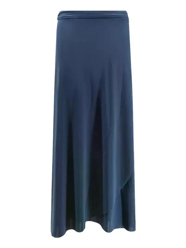 ERES Julieta Wrap Maxi Skirt - Blue