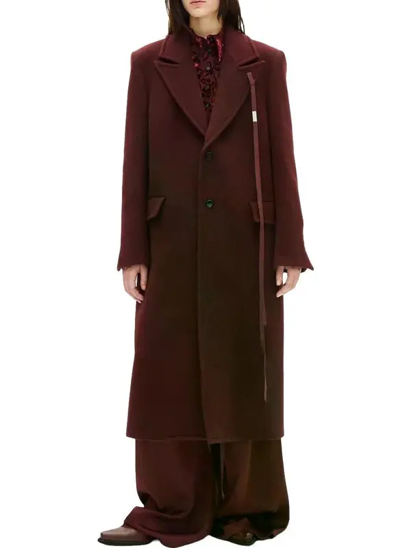 ANN DEMEULEMEESTER Aldina Coat - Red