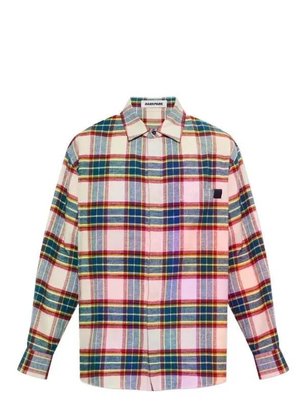DARKPARK Ethan Check-pattern Shirt - Neutrals