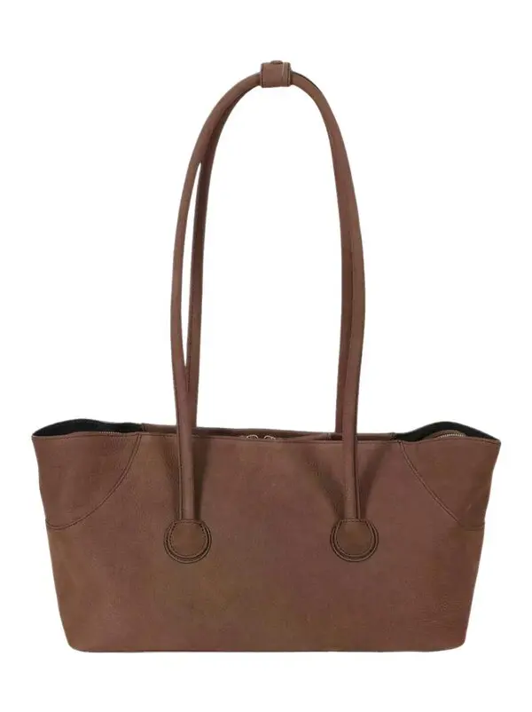 MARGESHERWOOD Large Boat Shopper Shoulder Bag - Brown