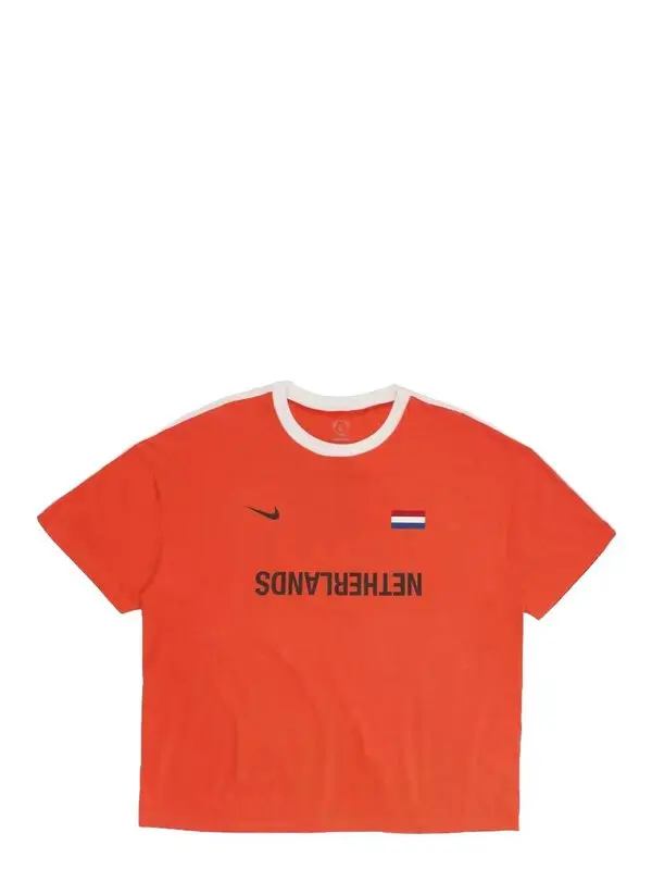 TRAVIS SCOTT Cj X Nike Netherlands Total 90 T-shirt - Orange