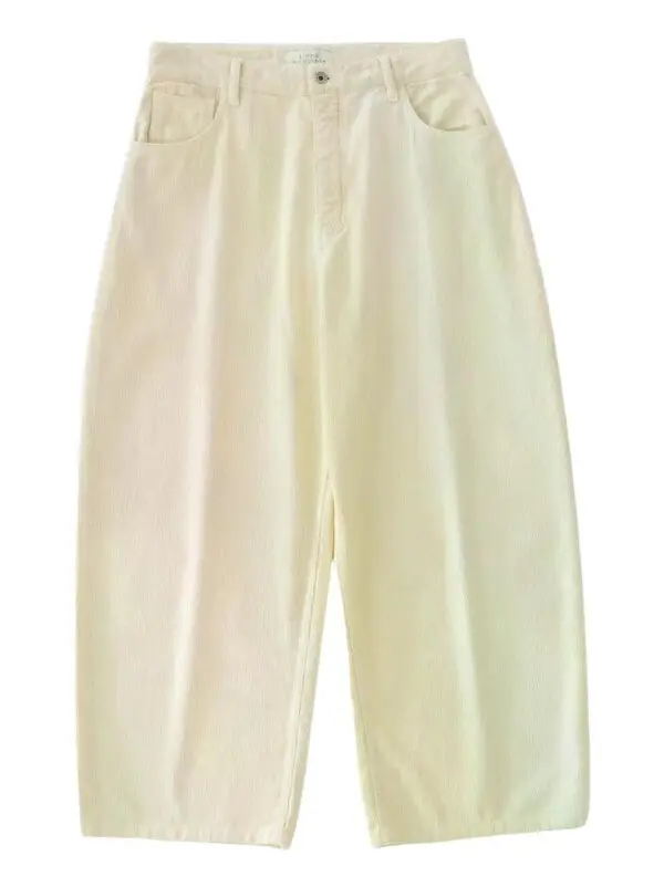 Studio Nicholson Paolo Corduroy Wide-leg Trousers - Neutrals