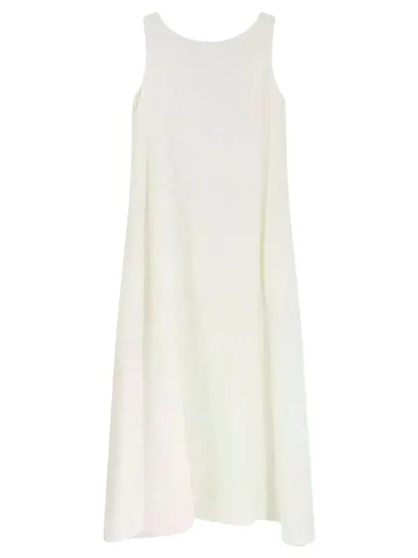 CO.GO Sleeveless Flared Long Dress - Neutrals