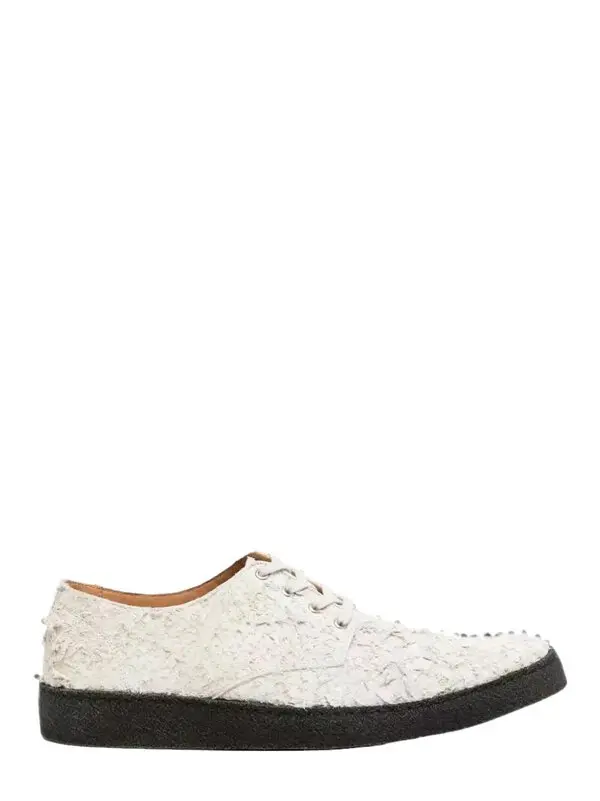 Comme Des Garçons George Cox Distressed-effect Sneakers - Neutrals