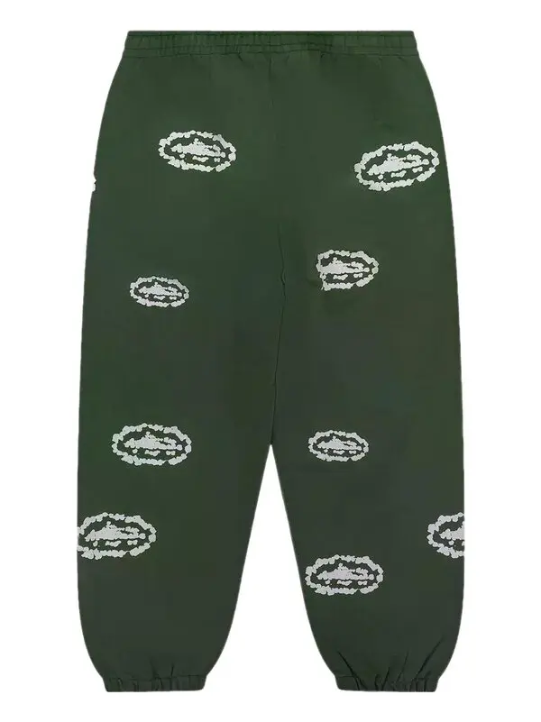DENIM TEARS X Corteiz Island Wreath Track Pants - Green