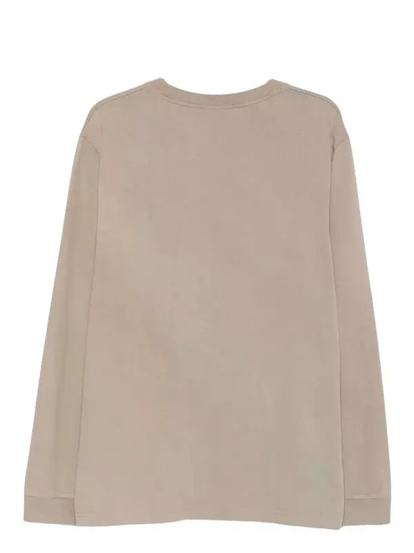 Maison Kitsuné Fox Head Long-sleeve T-shirt - Neutrals