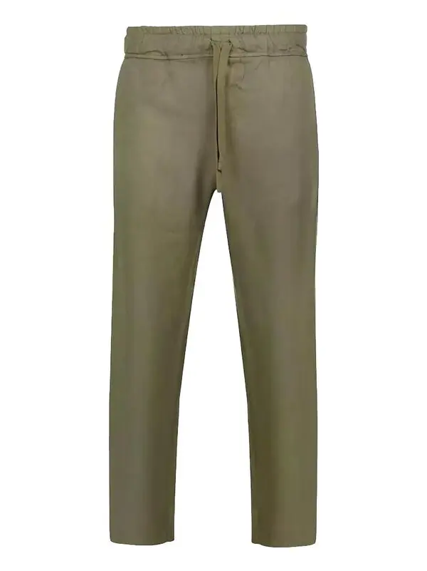 Crossley Drawstring Waistband Trousers - Green