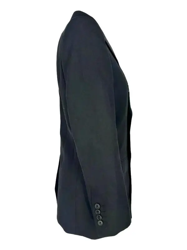 Celine Tailored Wool Blazer - Black