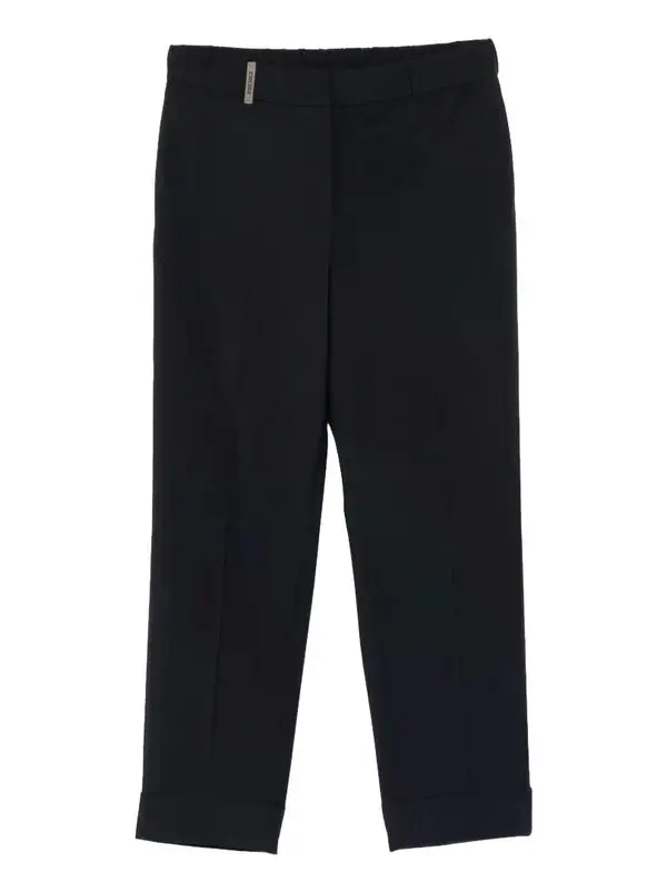 Peserico Belt-loop Trousers - Blue
