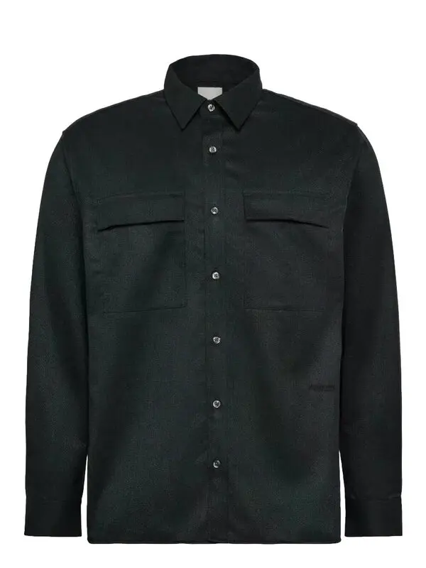 Calvin Klein Flap-pocket Shirt Jacket - Green