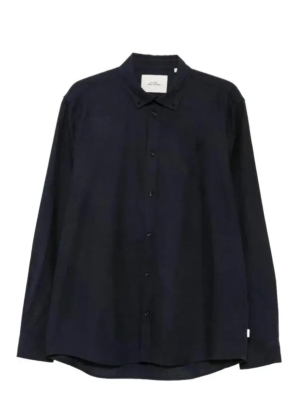 LES DEUX Button-down Collar Shirt - Blue
