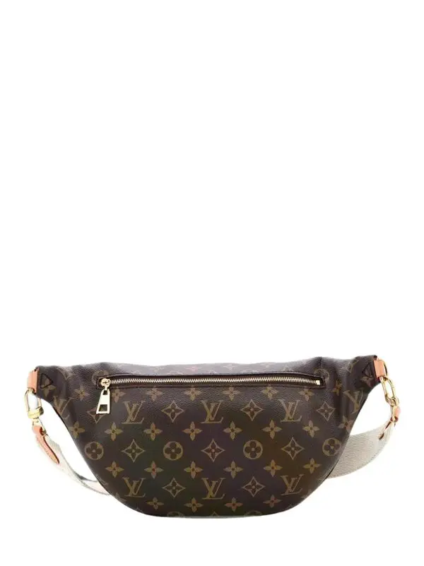 LOUIS VUITTON Monogram Canvas High Rise Bum Bag - Brown
